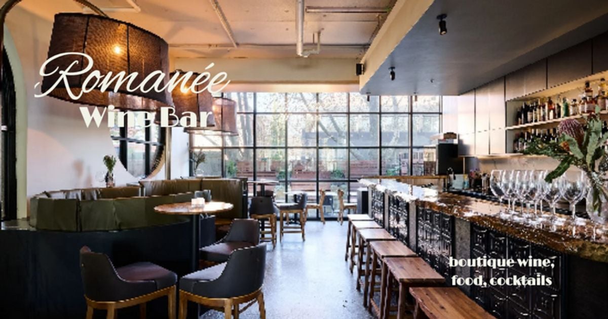 Romanee Wine Bar - boutique wines and an inspired menu